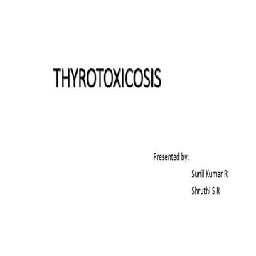 Case Presentation: Thyroid Swelling | PPTX