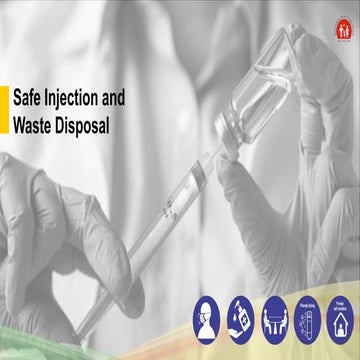 4. Safe Injection and Immunization waste management.pptx