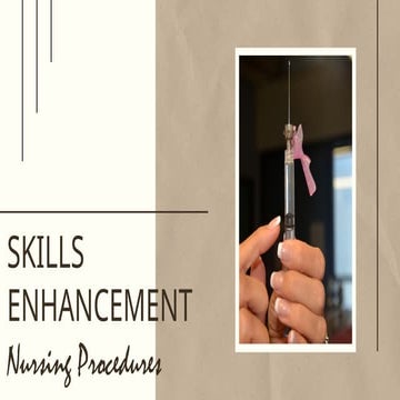 Intravenous Infusion Procedure for Demonstration | PPT