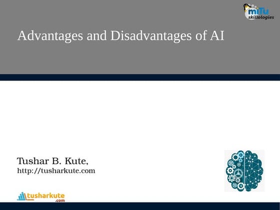Pros and Cons Of AI.pptx | Artificial Intelligence | Technology & Computing