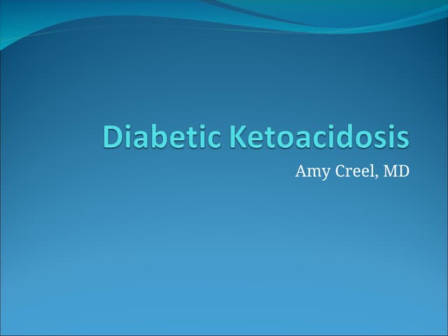 DKA in children | PPT