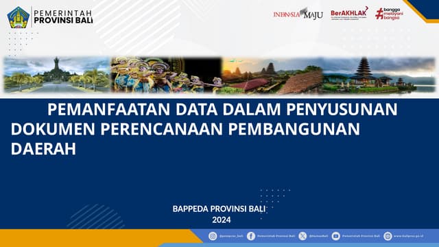 Pemanfaatan Data Statistik Sektoral Pada E-Walidata SIPD | PDF