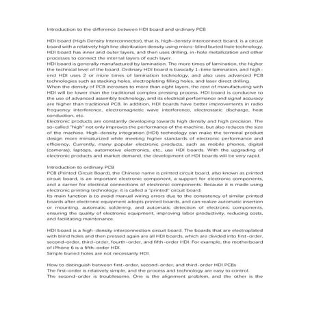 4. Introduction to the difference between HDI board and ordinary PCB.pdf