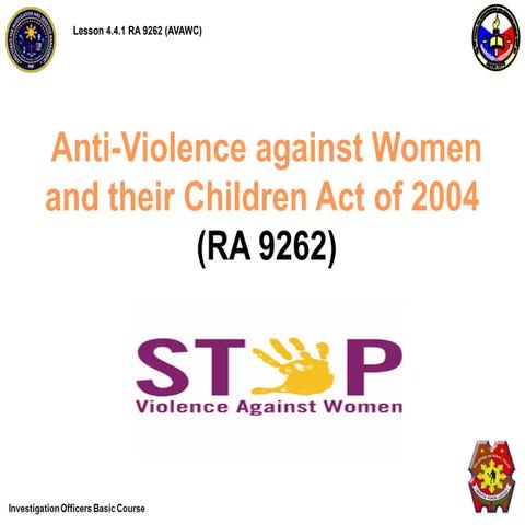4.4.1 RA 9262 (AVAWC).pptxnnnnnmmmmmmmmmm | PPTX