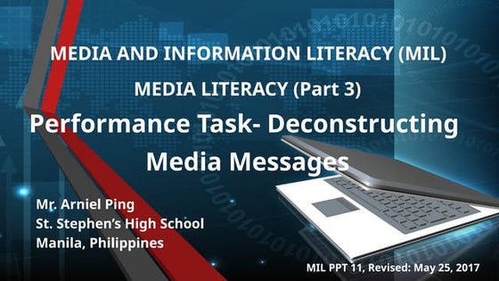 MIL Lesson 4.3 Powerpoint Presentation from MS PPT | PPT