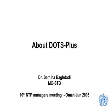 Treatment of Tuberculosis DOTSPlus SB.ppt