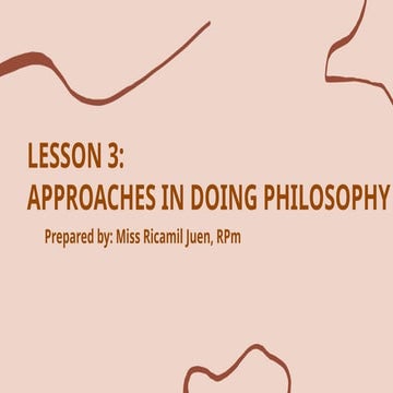 4. CHAPTER 1 - LESSON 3. APPROACHES TOPH | PPTX