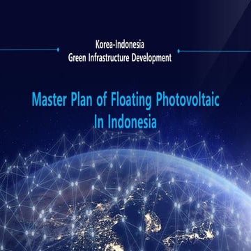 Floating Solar Master Plan in Indonesia(8.19) | PPTX