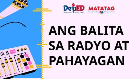 Broadcast media radyo | PPT