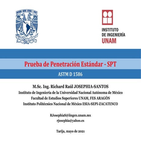 prueba de spt en suelos y cimentaciones del suelo | PDF