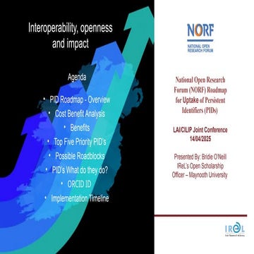 Bridie O’Neill. IReL’s Open Scholarship Officer – Maynooth University ...