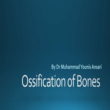 4. Ossification of Bones (1).pdf in IDENTITY | PDF