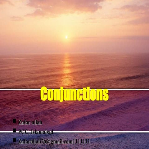 4.Conjunction grammer english in business | PPT