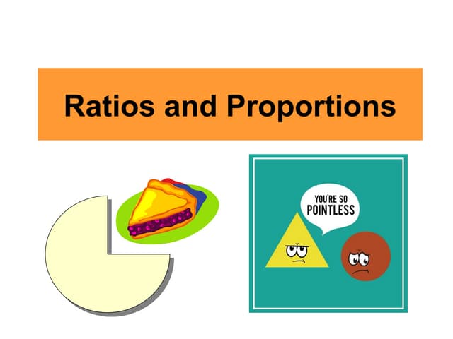 ratio and proportion lesson for grade 9 math | PPTX