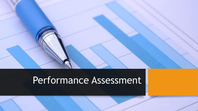 Identifying performance tasks | PPTX