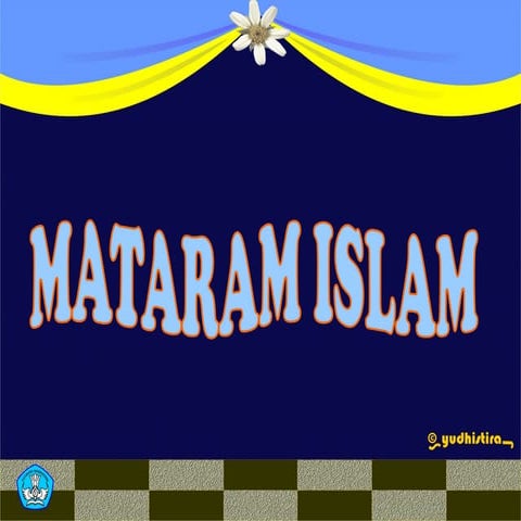 Kerajaan mataram islam | PPTX
