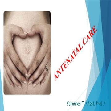 Antenatal assessment | PPT
