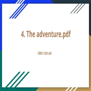 11 THE ADVENTURE'.pptx