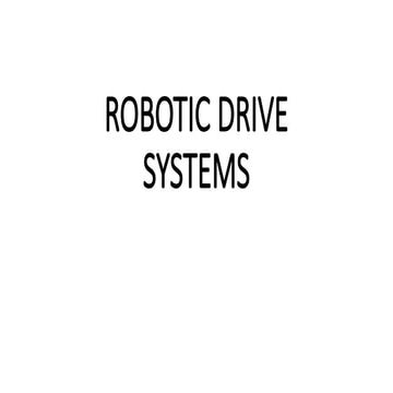 Robotic Drive Systems pneumatic, hydraulic, electric-.pptx