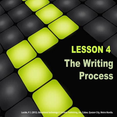 4.-The-Writing-Process 3 types of writing | PPTX
