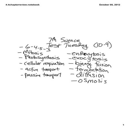 4.4chapterreview | PDF | Biological Sciences | Science