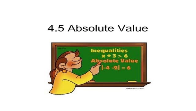 Absolute Value Cartoon