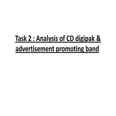The script album analysis | DOCX