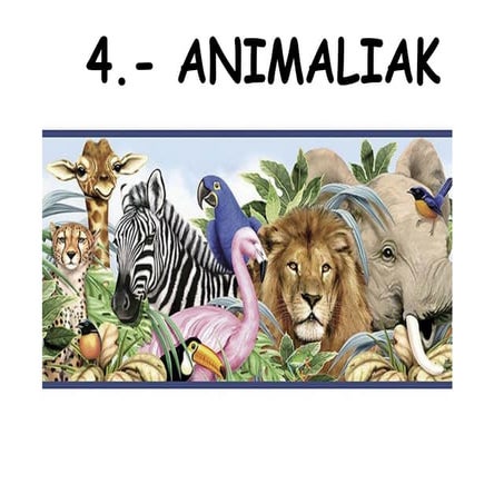 Animaliak | PDF