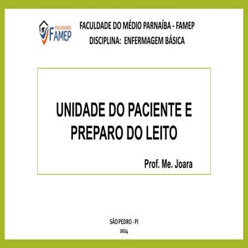Tipos de leito, cama aberta, fechada e de operado.pptx