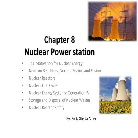 4 chapter 4 nuclear power station 4-1 | PPTX