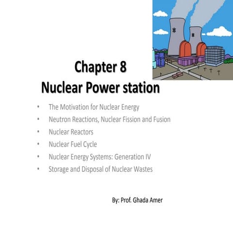 chapter 4 nuclear power station | PPTX