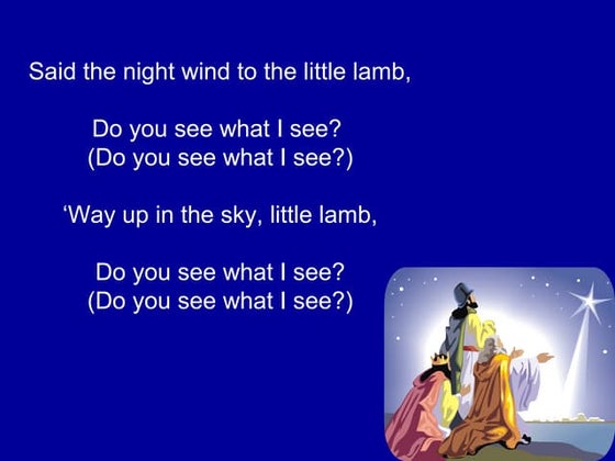 Do You Hear What I Hear | PPTX | Religious (Music and Audio) | Music