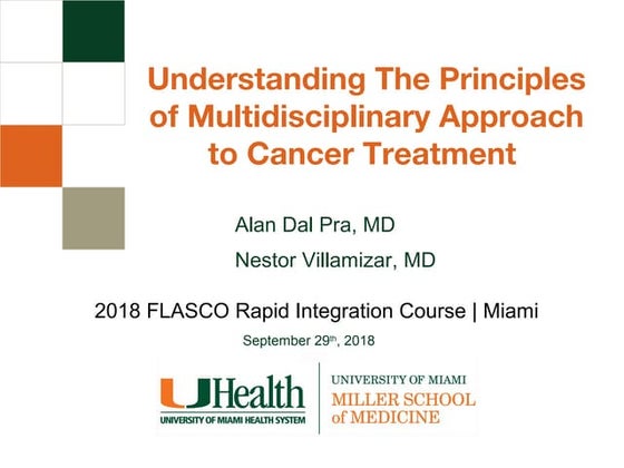 Multidisciplinary Cancer Care - Dr. Vogel | PPTX | Cancer | Diseases ...