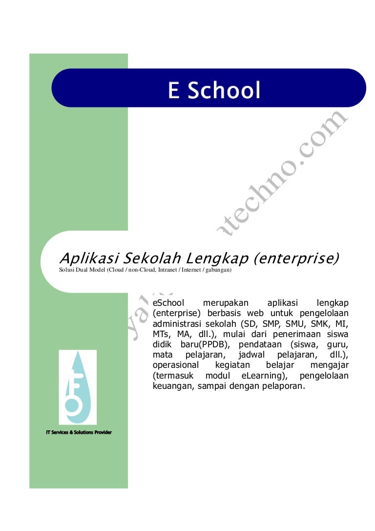 4 e school-simdik-proposal penawaran software aplikasi sistem informa…