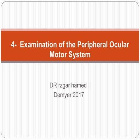 4 prism diopter base-out test presentation | PPTX