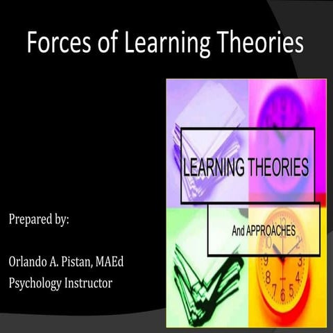 Forces in Learning Theories | PPT