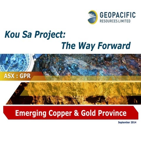 Investor Presentation | Geopacific Resources (ASX: GPR) | Gold ...