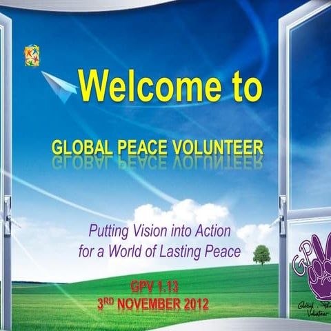 The Global Peace Foundation utilizes.... | PDF
