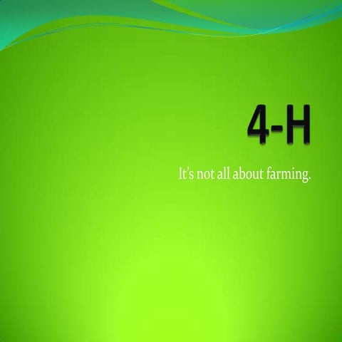 4 H | PPTX