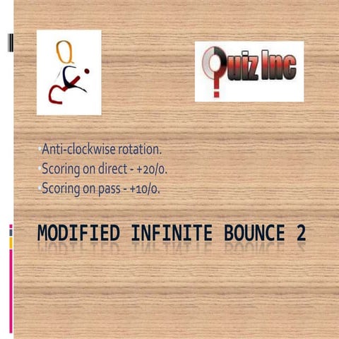 The Quizzitch Cup Finale 2014 - Infinite Bounce 2 (with answers) | PPTX | Sports