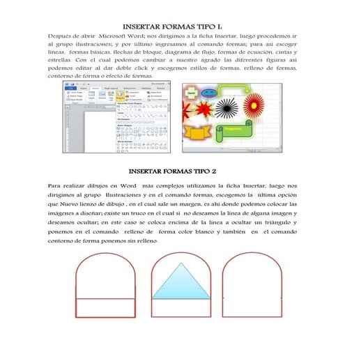 Formas de word | PPTX