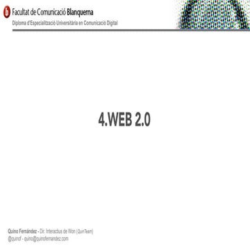 4. Internet 2.0 | PPT