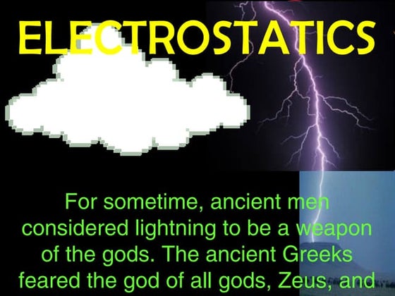 Electrostatics | PPTX | Chemistry | Science