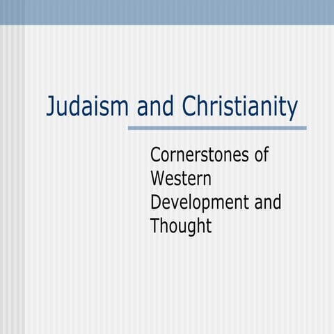 4. Judaism And Christianity | PPT