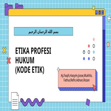 4-Kode Etik.pptxghvyvjbyuyvfytyffxychgchgch | PPTX