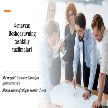 4-mavzu.pptxtukygftfuydertcjhrhterdfgtvg | PPT