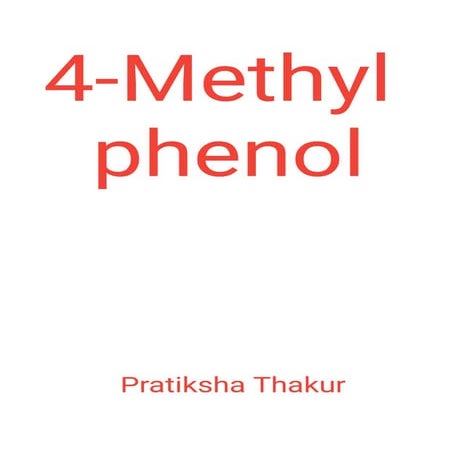 4-Methyl phenol | PDF