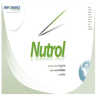 Nutrol brochure | PDF | Agriculture | Industries