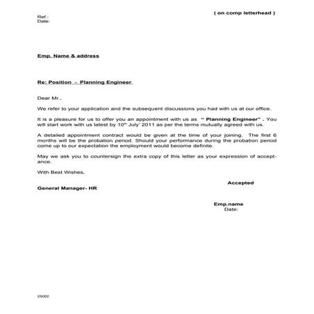 4.offer letter | PDF