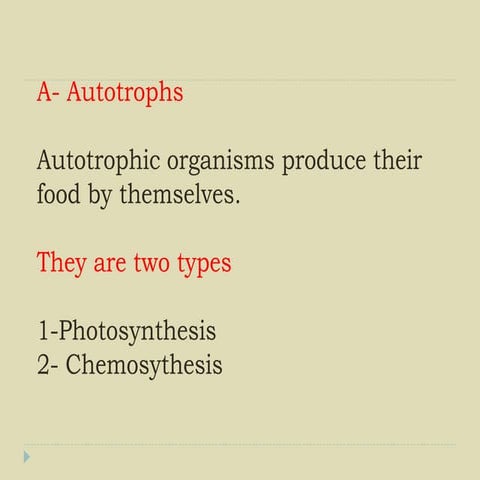 photosynthesis and chemosynthesis | PPTX